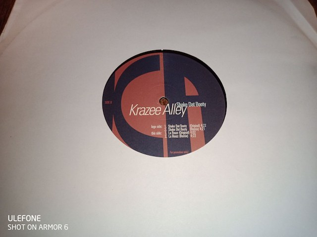 Krazee Alley ‎– Shake Dat Booty / La Rouzz