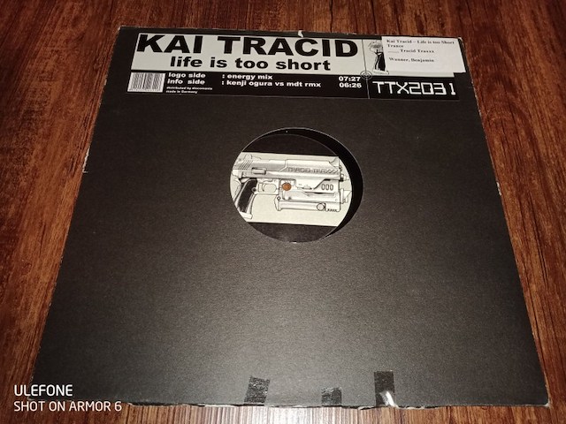 Kai Tracid - Life Is Too Short