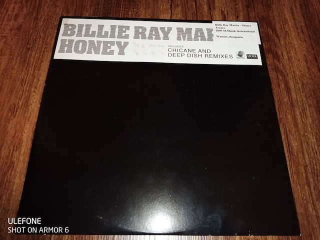 Billie Ray Martin -Honey-Includes Chicane and Deep Dish