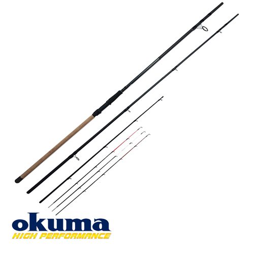 Okuma Custom Black River Feeder 13′ 3.90m >150gr