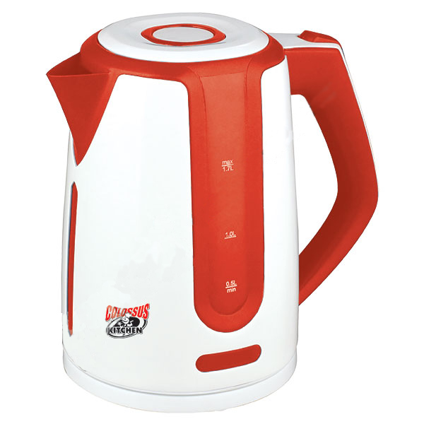 Električni bokal-ketler 1,7 l crvena COLOSSUS CSS-5352A