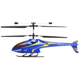 Helikopter na daljinsko upravljanje plavi RTF Lama V4, 4ch, 2.4GHz E-Sky plavi