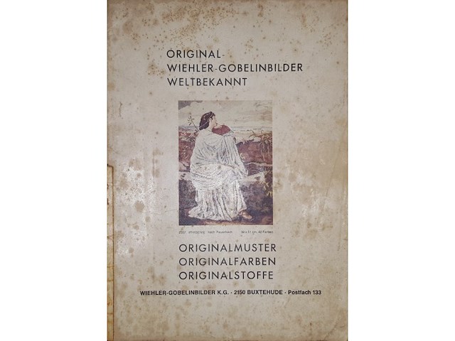 Original Wiehler-Gobelinbilder Weltbekannt