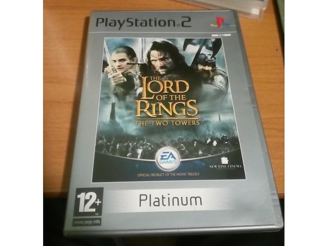 The Lord of the rings The two towers PS 2 original