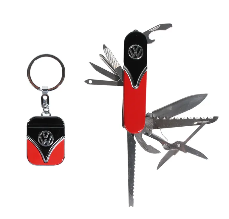 PolyFlame NOŽIĆ I PRIVEZAK VolksWagen GIFT KNIFE & KEYCHAIN 2 (40610067)