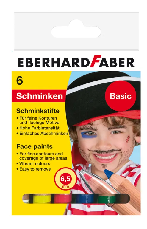 Faber Castell Eberhard Faber boje za lice 1/6 Basic 579101