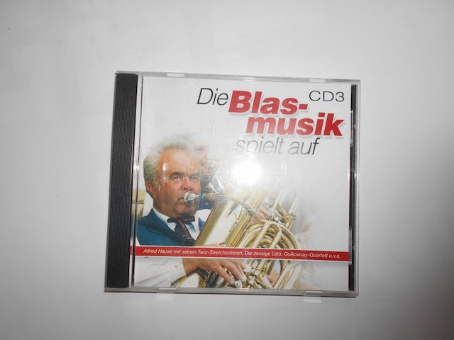 Die Blas musik spielt auf cd3, duvači, trube, nemački