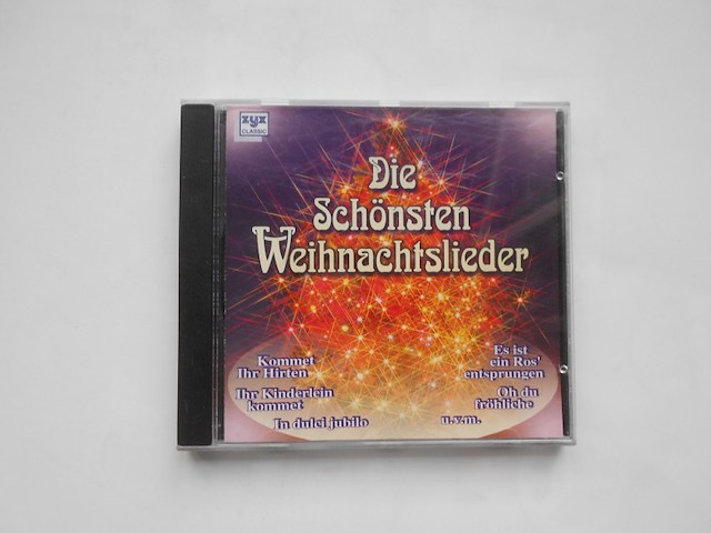 Najlepše božićne pesme, nemački, CD