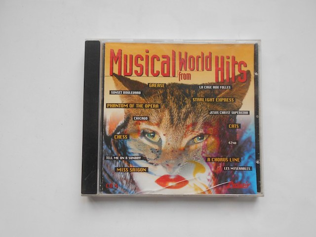 Musical world hits cd4  Grease,Sunset boulevard