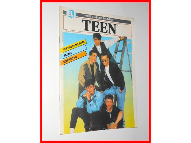 Teen - Your English Monthly, 1990