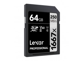 Lexar 64GB Professional 250MB/s 1667x UHS-II