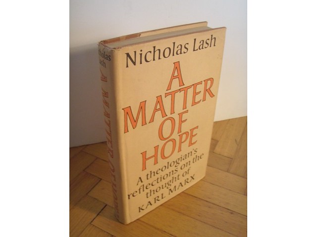 Nicholas Lash - A Matter of Hope