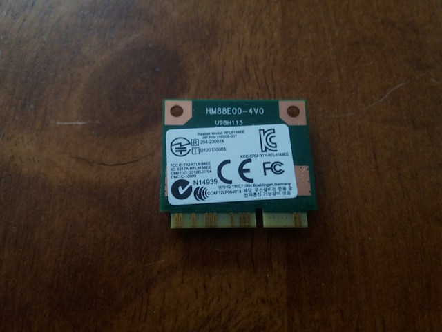 Wireless kartica RTL8188EE , skinuta sa HP 15-S laptopa