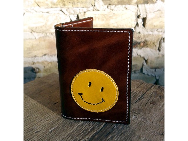 Novčanik za kreditne kartice sa 4 džepa sa smajlijem
