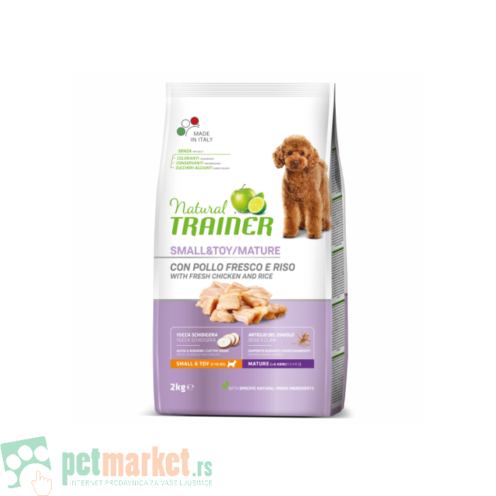 Trainer Natural: Hrana za starije pse malih rasa Mini Maturity