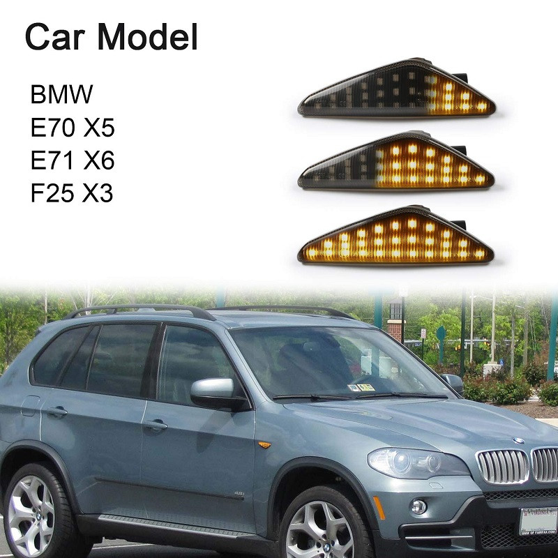 BMW X3,5,6 LED DYNAMIC MIGAVAC ZA KRILO