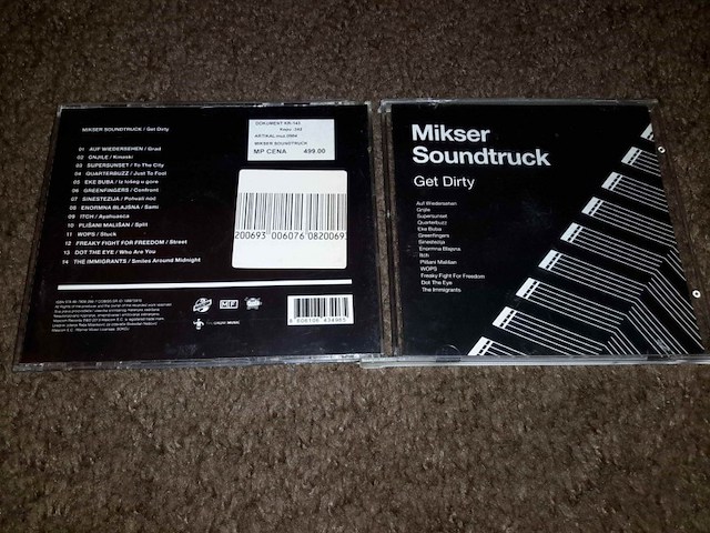 Mikser soundtruck / Get dirty , ORIGINAL