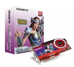 Grafička kartica GIGABYTE VGA ATI RX4870 1GB DDR5 PCI-e 256b DVI TV-OUT, GV-R487-1GH-B