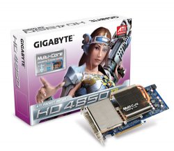 Grafička kartica GIGABYTE VGA ATI RX4850 1GB DDR3 PCI-e 256b DVI TV-OUT, GV-R485MC-1GH