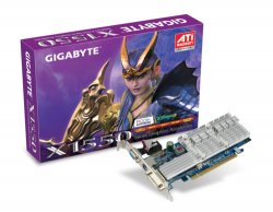 Grafička kartica GIGABYTE VGA ATI RX1550 256MB PCI-e 64b DVI TV-OUT, GV-RX155256DE-RH