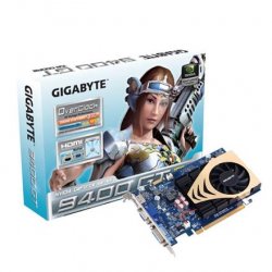 Grafička kartica GIGABYTE NVD VGA GF 9400GT, DDR2 1GB, 128bit, 2xDVI-I, D-sub, HDMI, HDCP, GV-N94TOC-1GI