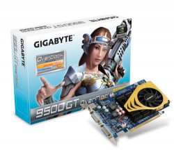 Grafička kartica GIGABYTE VGA NVD N9500GT PCI-E16x 512MB GDDR2 Dual DVI bulk, GV-N95TOC-512H_BULK