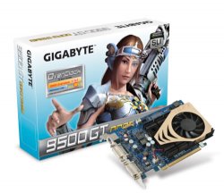 Grafička kartica GIGABYTE VGA NVD N9500GT PCI-E16x 512MB GDDR3 Dual DVI, GV-N95TD3-512H