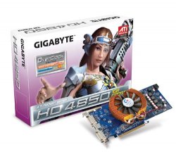 Grafička kartica GIGABYTE VGA ATI RX4850 OC 1GB DDR3 PCI-e 256b DVI TV-OUT, GV-R485OC-1GH