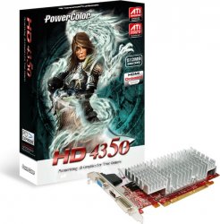 Grafička kartica PowerColor ATI Radeon 4350, 512MB, DDR2, 64bit, VGA, HDMI, DVI, Silent, R71BL-NE3H