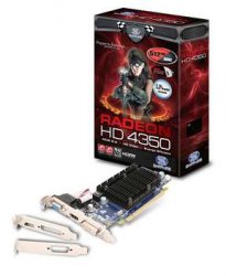 Grafička kartica SAPPHIRE ATI VGA HD4350 512M DDR2 PCI-E HDMI, DVI-I, VGA (ROHS) BULK, 11142-07-10R