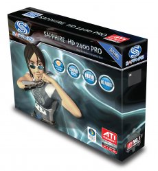 Grafička kartica SAPPHIRE VGA ATI HD2400 PRO 256M DDR2 AGP VGA, TVO, DVI-I, 11114-01-10R