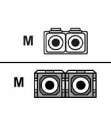 Kabl 15 m LC-LC Multi-Mode Fibre Channel Cable, 221692-B23
