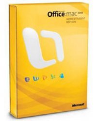 Office Mac Home Student 2008 engleska verzija non-EU/EFTA DVD, GZA-00036