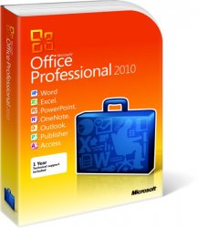 Softver MICROSOFT Office Pro 2010 32/64bit Eng non-EU/EFTA DVD