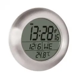 Digitalni zidni sat sa termometrom DCF17B