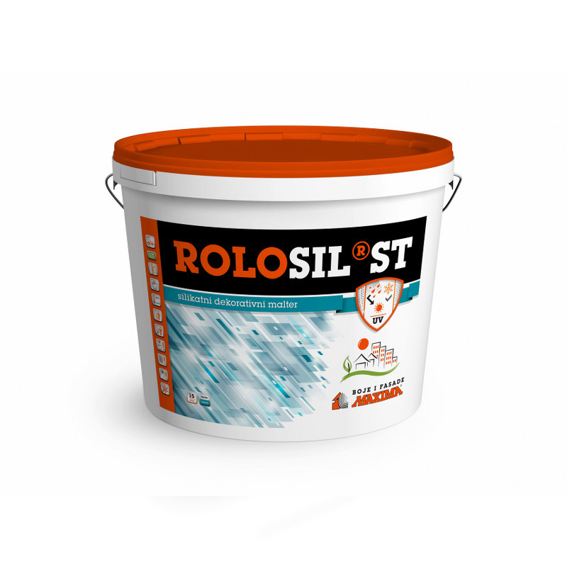 ROLOSIL ST silikatni dekorativni malter
Proračuni utroška materijala za DEMIT fasadu