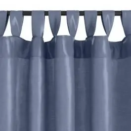 Zavesa LUPIN 1x140x245 imitacija svile pepeljasto plava