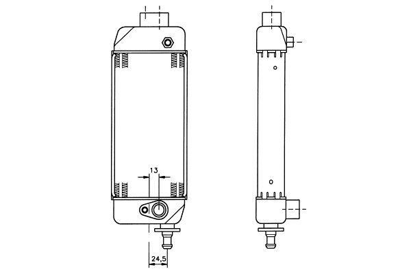 Hladnjak ulja Fiat Punto 93-99, OEM, 7777881