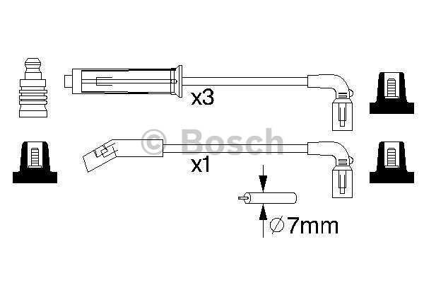 Kablovi za paljenje Daewoo Kalos 03-06