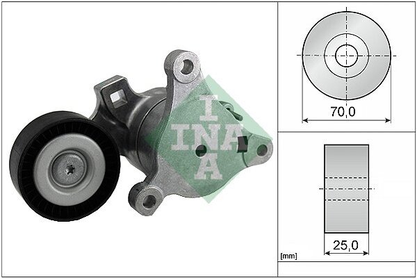 Mikro kaiš (zatezač) 534036210 - Citroen C5 01-08-