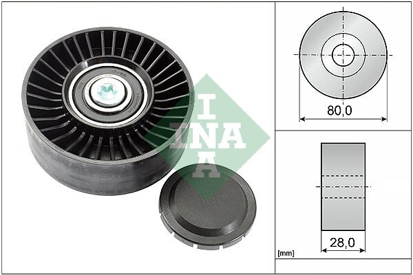 Ležaj mikro kaiša 532051510 - BMW Serije 1 04-11