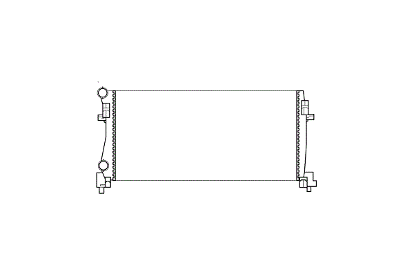 Hladnjak vode 95C208-1 - Audi A3 12-