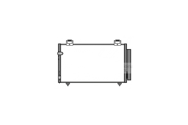 Kondenzator klime 8114K81K - Toyota Corolla Verso 02-04