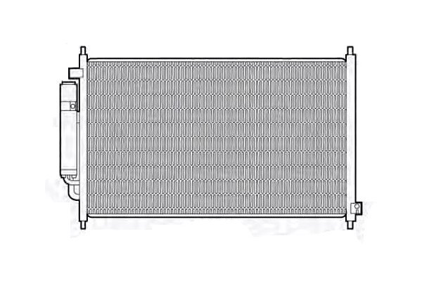 Kondenzator klime 3857K83K - Honda FRV 05-09