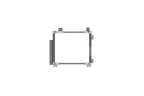 Kondenzator klime 8169K81K - Toyota IQ 08-