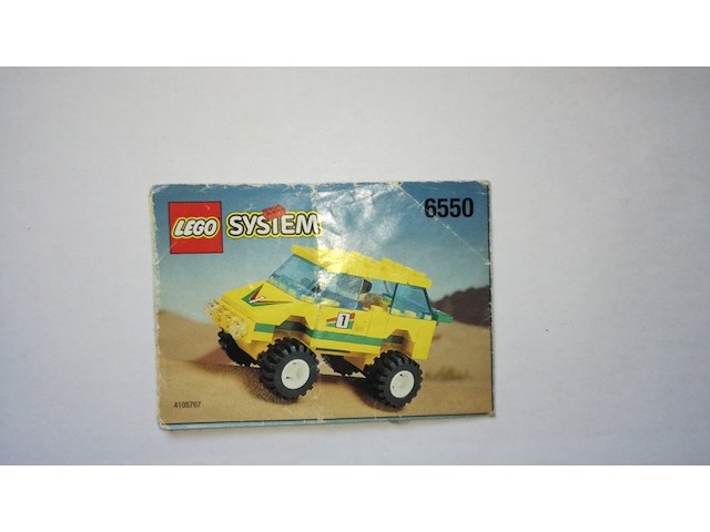 LEGO uputstvo SYSTEM 6550