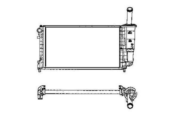 Hladnjak vode 302308-5 - Fiat Punto 03-06