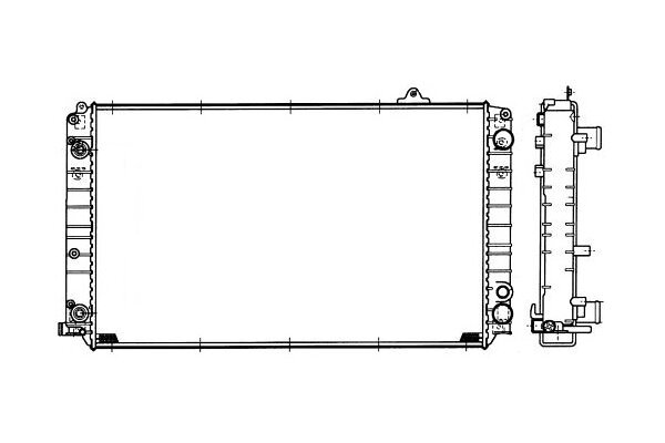 Hladnjak vode 132808-4 - Audi A8 94-03