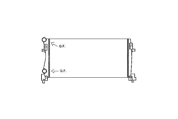 Hladnjak vode 69C108-4 - Audi A3 12-