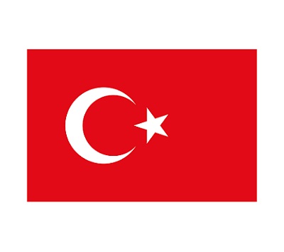 Zastava Turske 30x20cm
